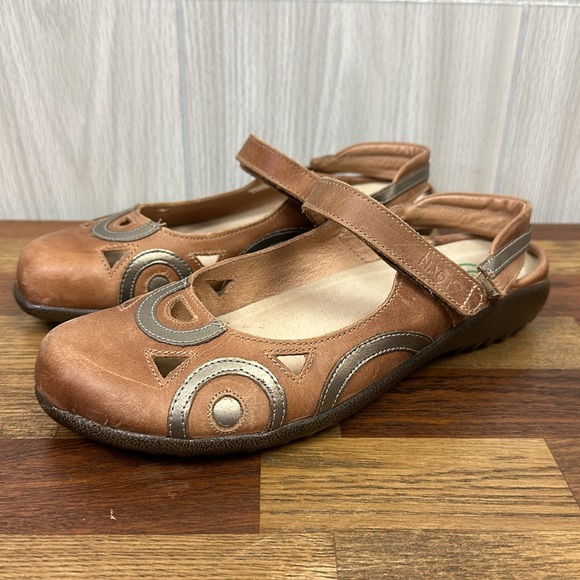 Naot | Shoes | Noat Womens Shoes 4 Leather Clog Mary Jane Eyelet Israel ...